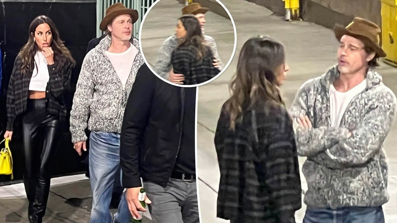 Brad Pitt sevgilisi ile 60 yaşına girdi! Brad Pitt'in genç sevgilisi ...